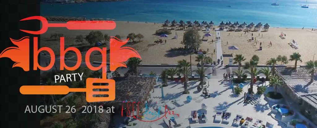 Barbeque Party at FreeBeachBar & Restaurant - LuxurIOS - Ios Island