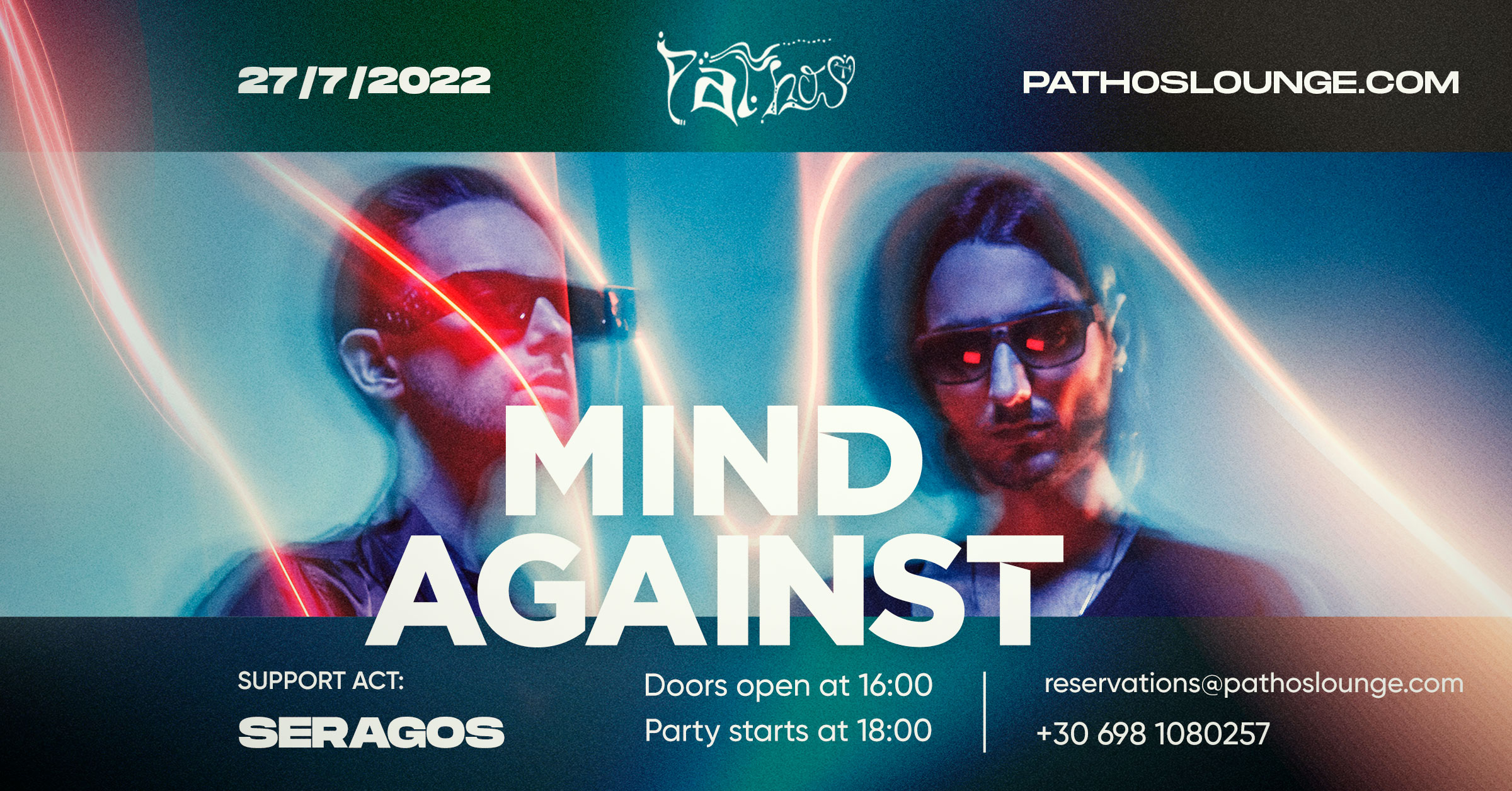 MIND AGAINST | 27 JULY 2022 | PATHOS CLUB - LuxurIOS - Ios Island